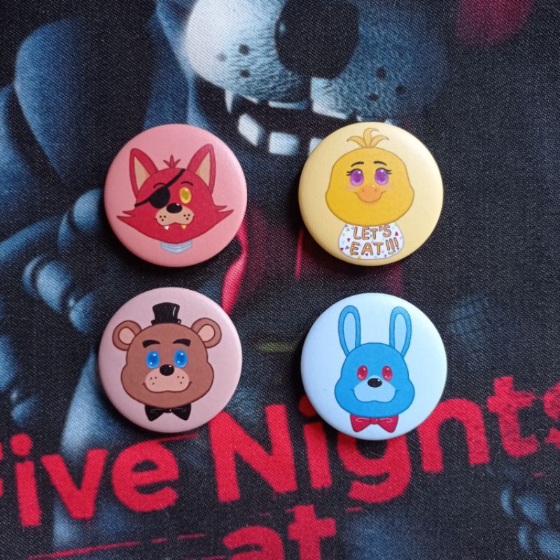 Five Nights at Freddy's Pin | FNaF Pin | Shopee Malaysia