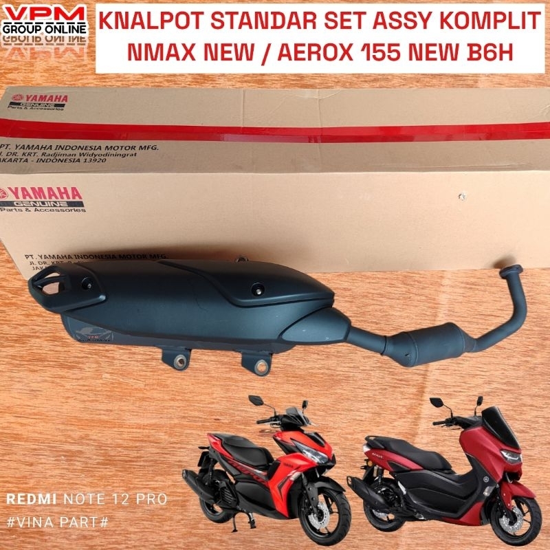Original Standard Exhaust nmax New B6H Exhaust aerox 155 New connected ...