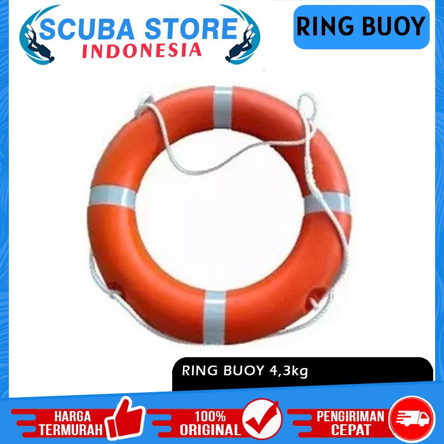 Ring Life Buoy Fiber 4,3 kg Solas CCS Certificate Safety Tires Rescue Marine Emergency Buoy ...