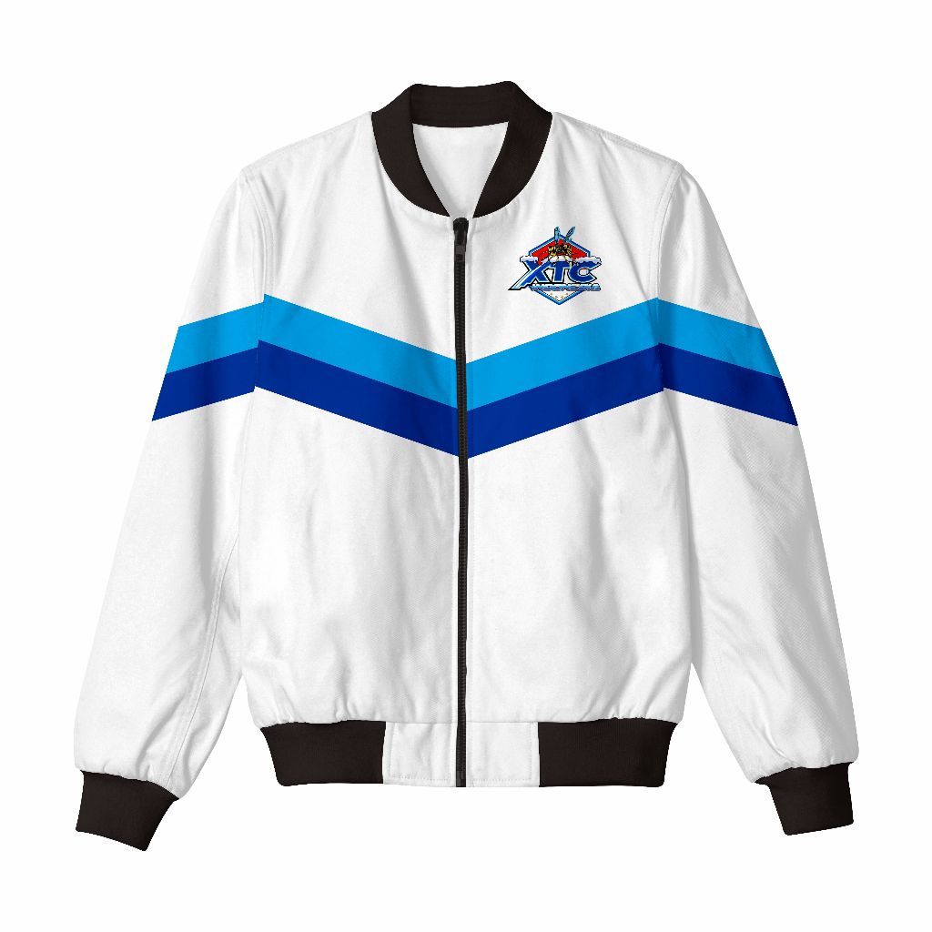 PUTIH Xtc Premium Waterproof Bomber Jacket / White | Shopee Malaysia