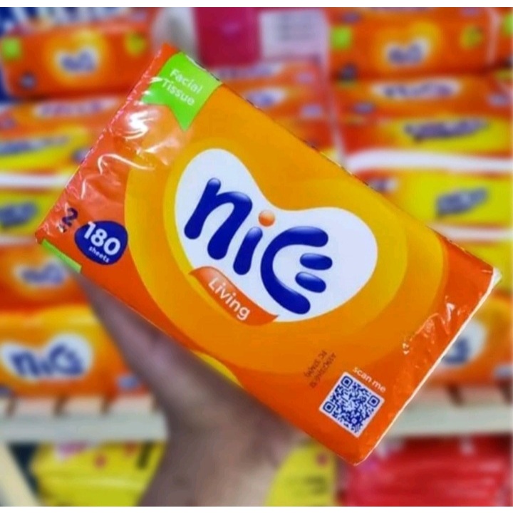 Nice TISSUE 180 SHEETS 2PLY NICE TISSUE | Shopee Malaysia