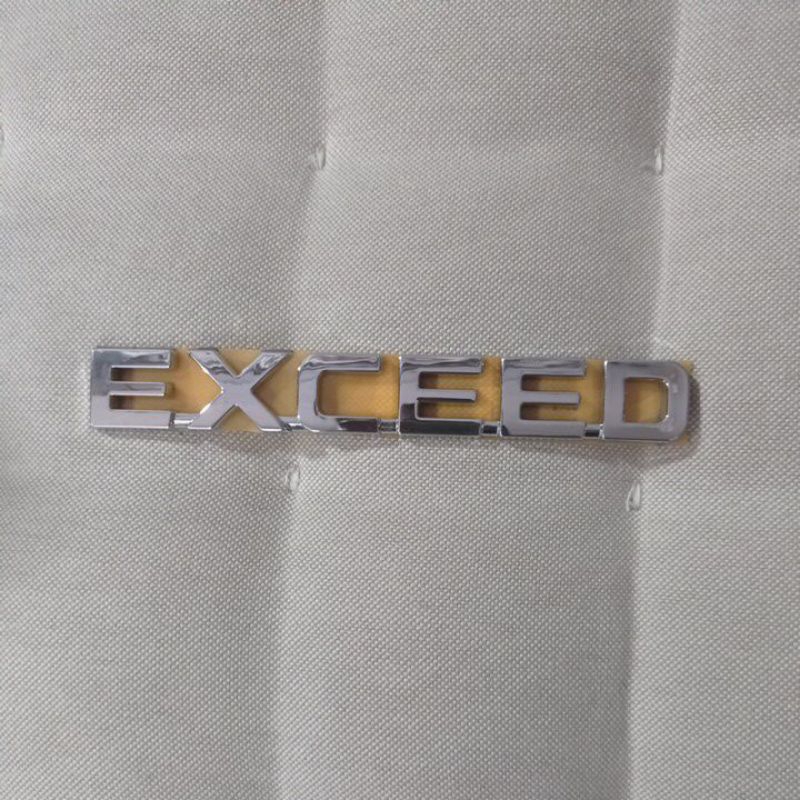 Exceed Logo Emblem for Mitsubishi Expander Letter Writing 13.5x2 cm ...