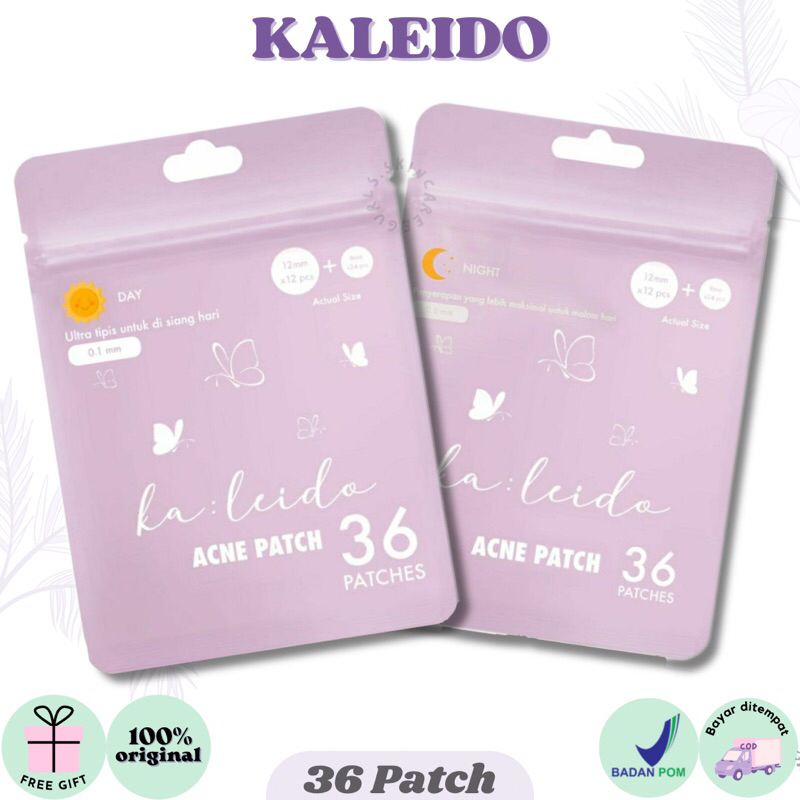 UNGU Kaleido Acne Patch Day And Night | 36 Patches (Purple) | Shopee ...