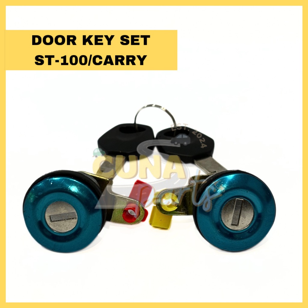 Door Key Set/Car Door Lock - Suzuki Carry/ST 100 [Cuna Parts] | Shopee ...