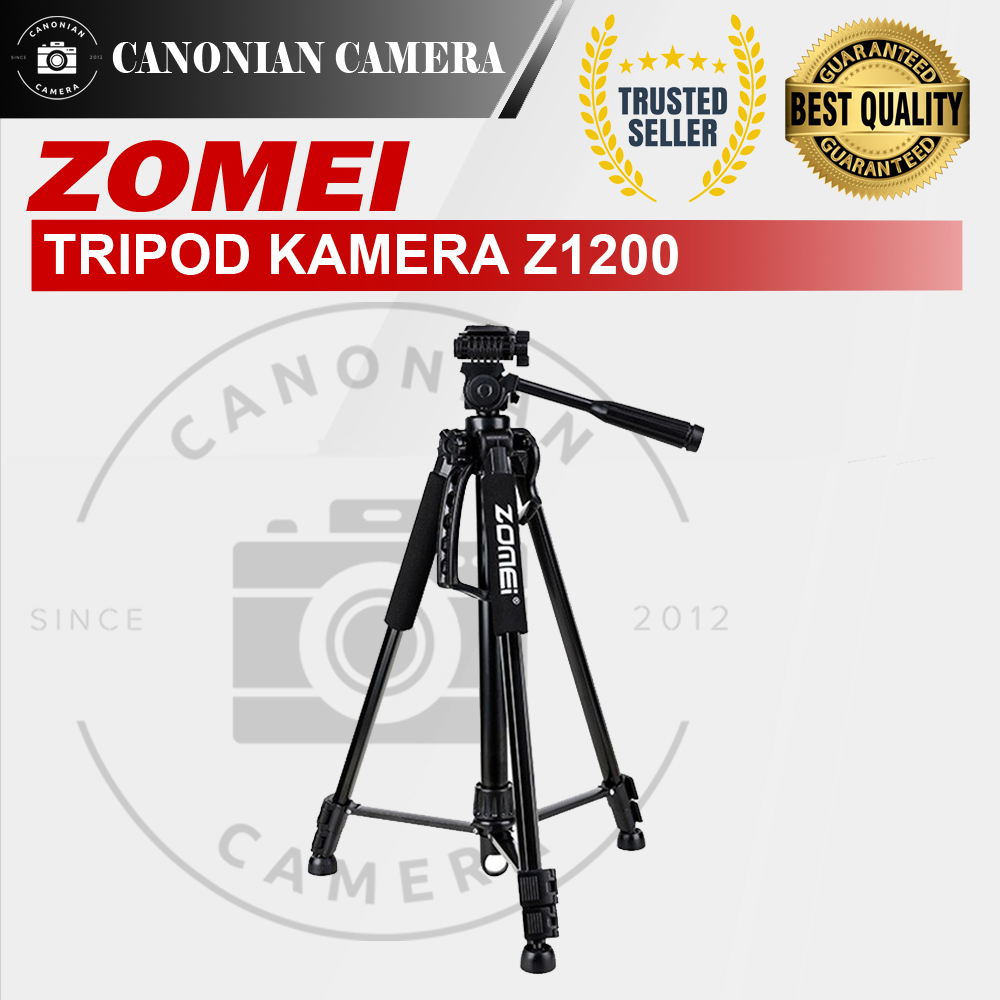 Zomei Tripod Camera Pan Head 360 Panoramic 1.48M - Z1200 - Black ...