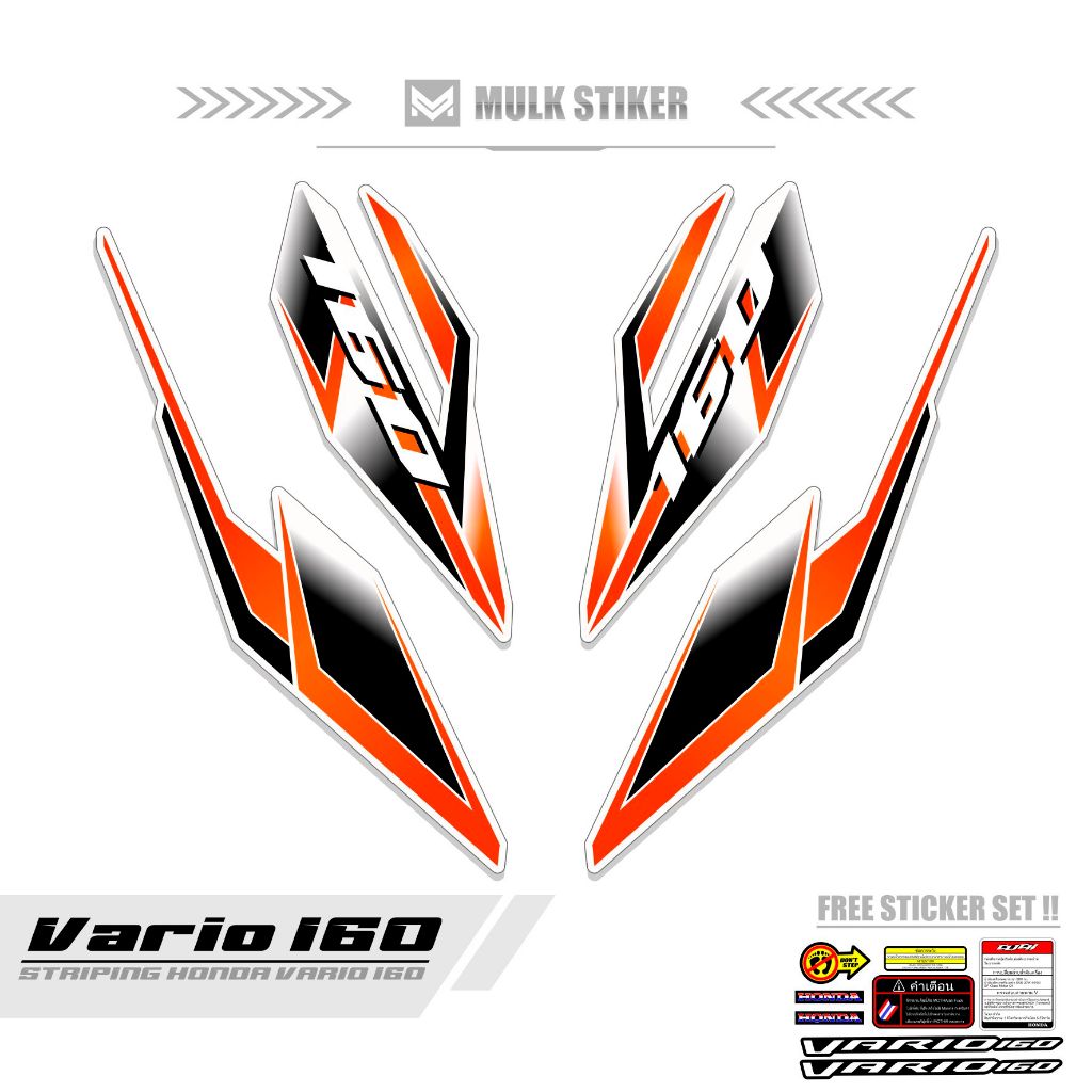 Striping VARIO 160/MTF 14/STICKER VARIO 160/STICKER VARIO 160/STICKER ...