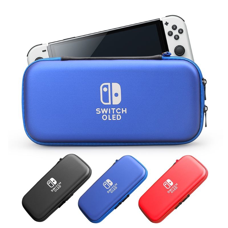 Eva POUCH NINTENDO SWITCH V1-V2 OLED WALLET TAS HARD CASE CARRY BAG L ...