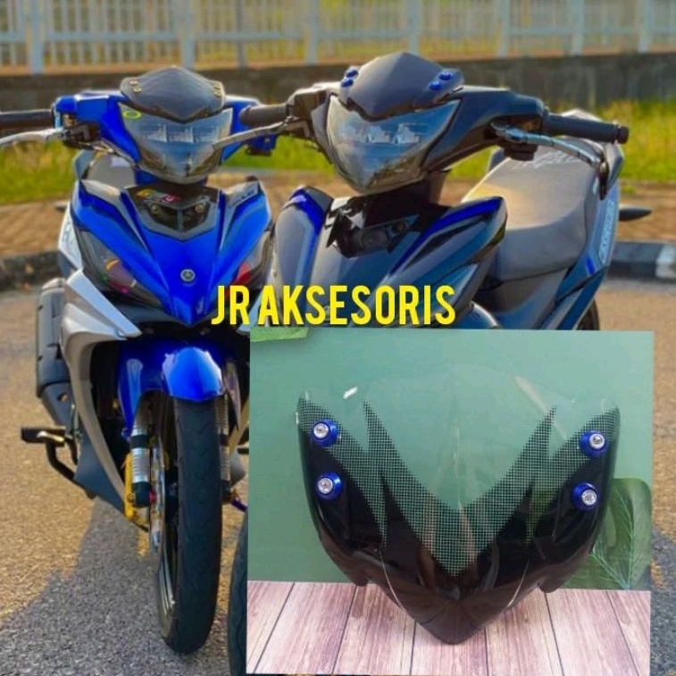 Visor YAMAHA JUPITER MX 135 MODEL LC BLACK SERIES | Shopee Malaysia