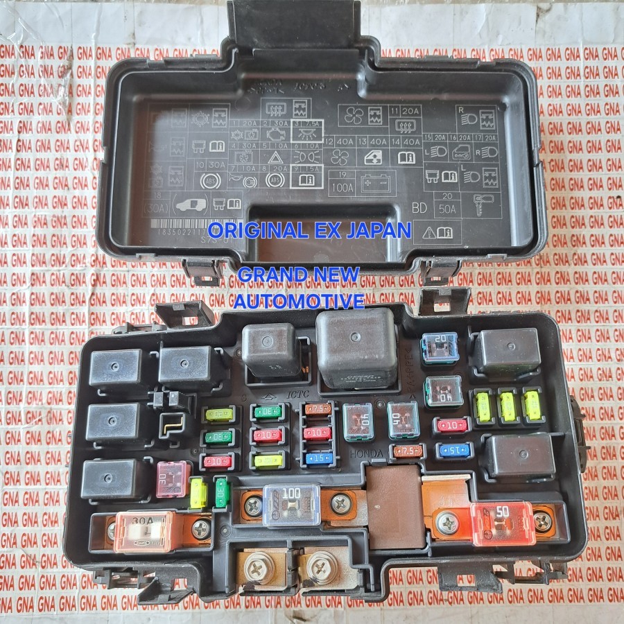 Honda CRV GEN 2 2.0 K20 STREAM 2.0 FUSE BOX | Shopee Malaysia