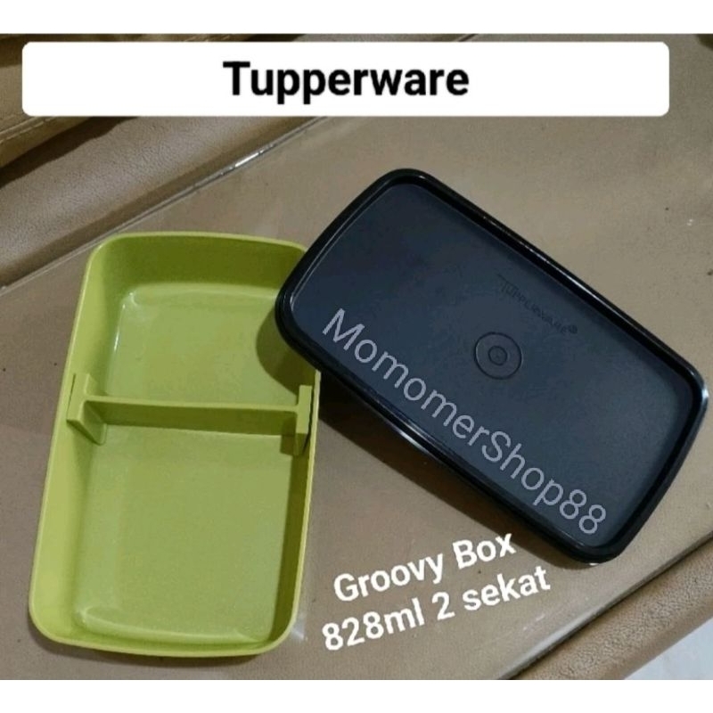 Tupperware Groovy Box - Fun Bento - Sandwich Keeper / Lunch Box 1 ...