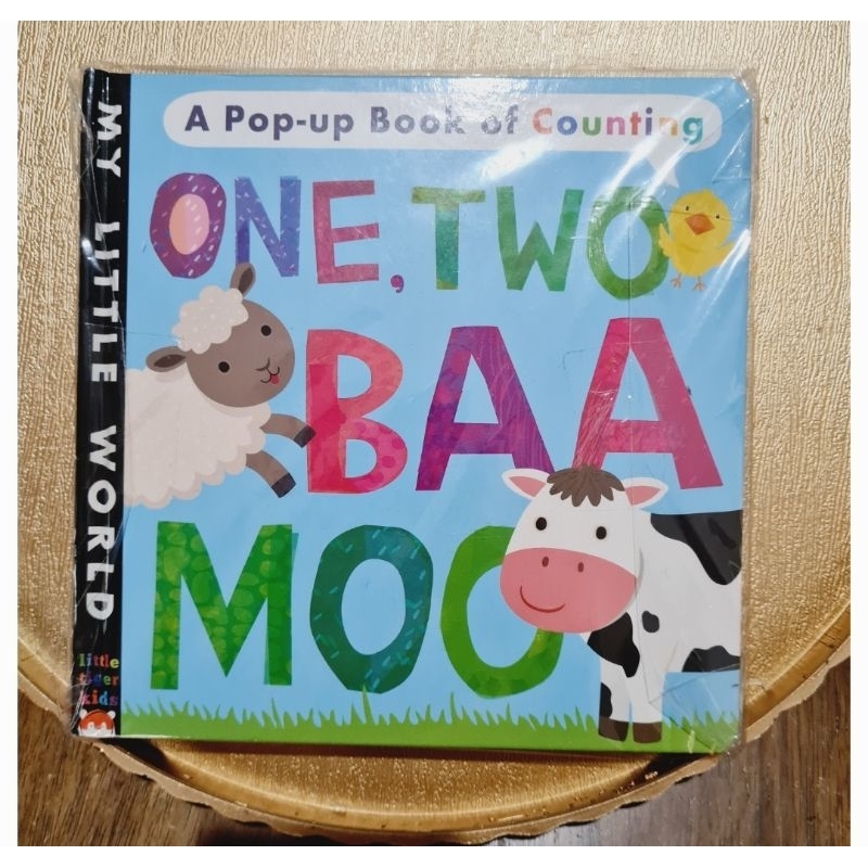 Book - One, Two, Baa, Moo A Pop Up Book of Counting / english Counting ...