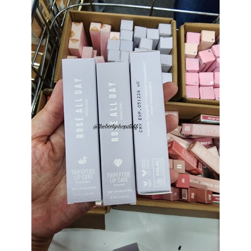 Original Rose All Day Tripeptide Lip Balm Scented Unscented ...