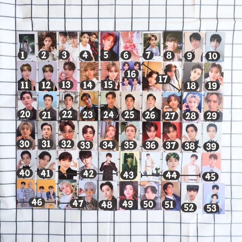 Seventeen SVT Joshua Photocard PC Trading Cards TC Album part 1 ...