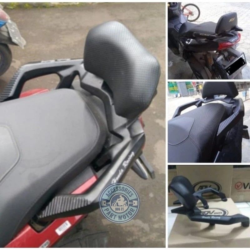 Honda ADV 150/160 backrest, ADV 150/160 backrest, seat stirrup plus ...