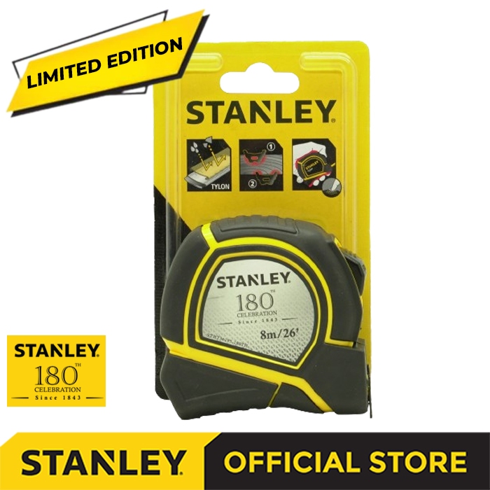 Stanley 180TH Tylon Tape Rules/Manual Meter 8M STHT36195-180TH | Shopee ...
