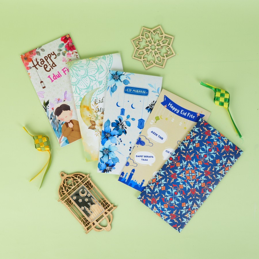 Thr Ramadan Envelopes Premium Eid Greetings Paste Eid Fancy | Shopee ...