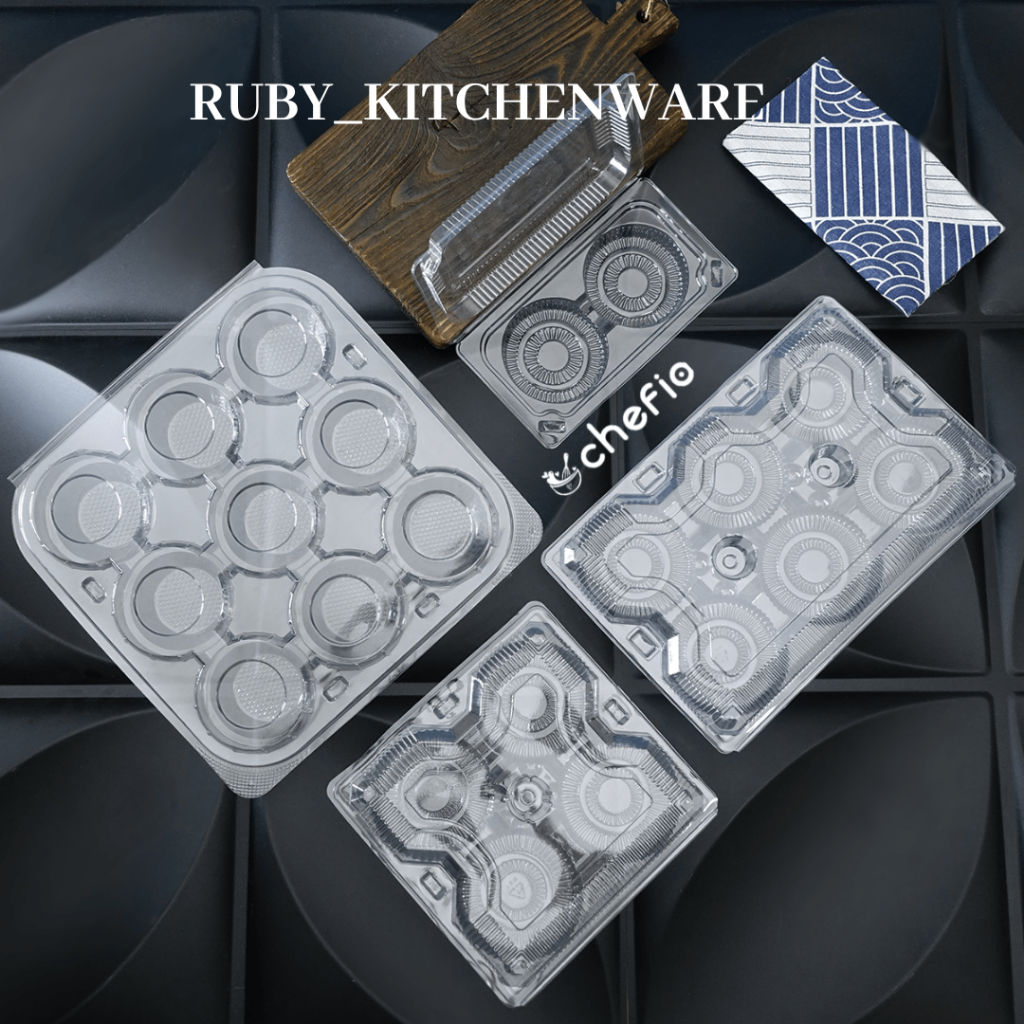 Mika Egg Tart Pie Milk Tray Mini Cake Divider Box Packaging Bakpia ...