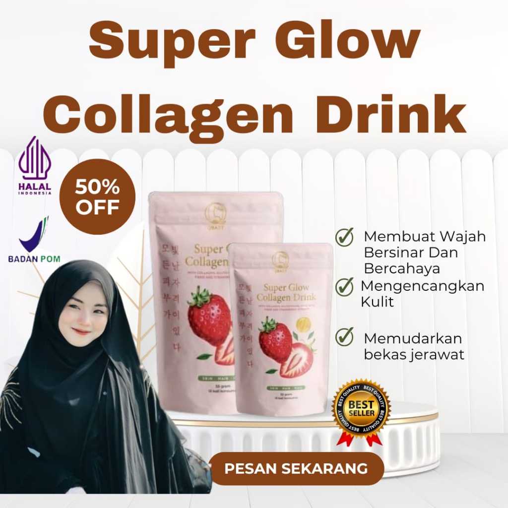 PUTIH Super Glow Collagen Drink Fast Whitening Drink Role White ...
