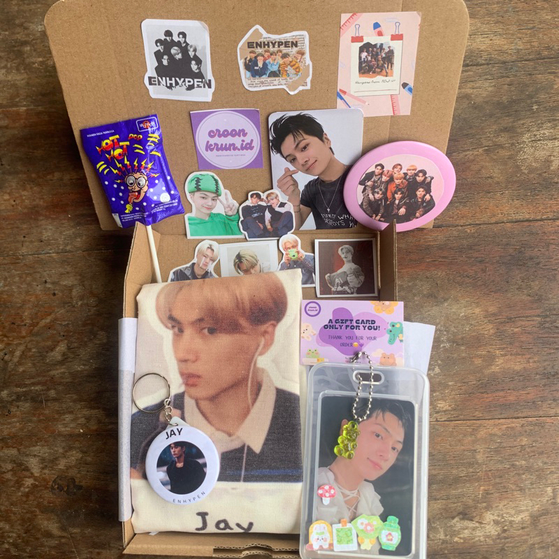 [SEND IMMEDIATELY] HAMPERS GIFT BOX TOTEBAG ENHYPEN JAY JAKE JUNGWOON ...