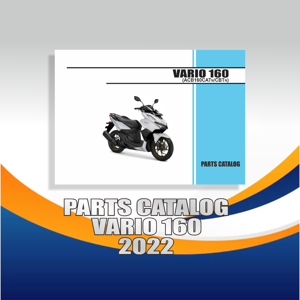 Parts catalogue book parts catalog Vario 160 2022 (copy) | Shopee Malaysia