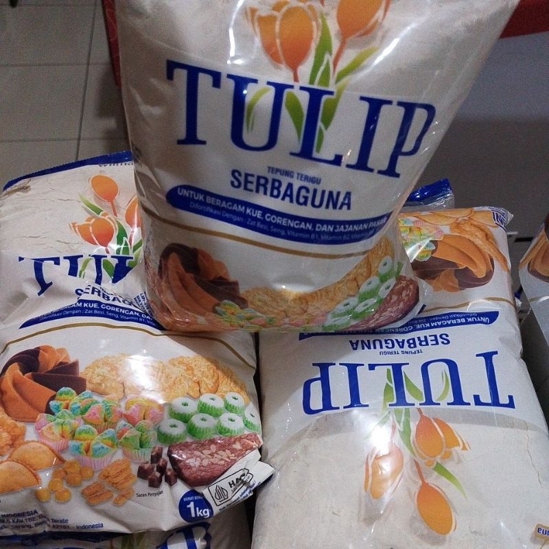 Tulip Wheat Flour 1KG | Shopee Malaysia