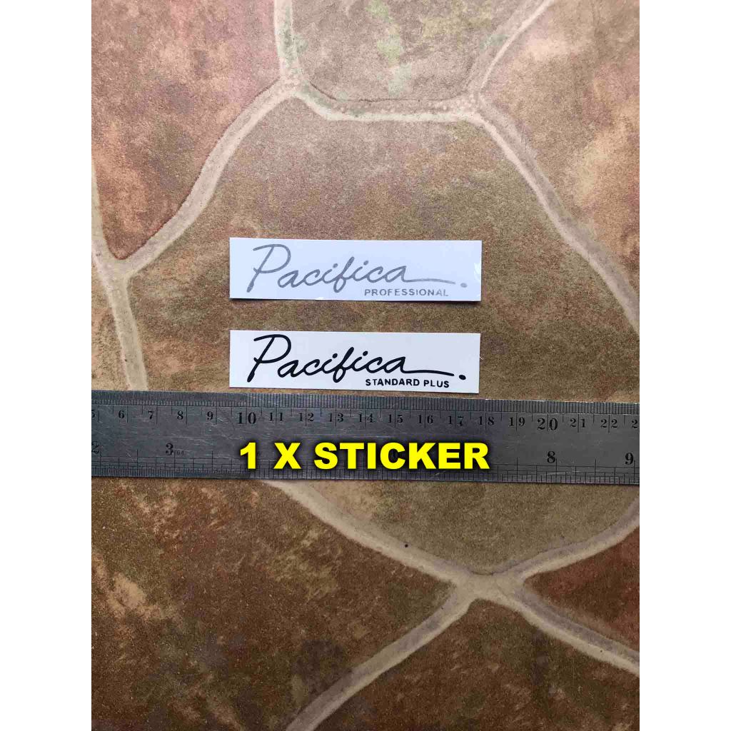 Yamaha Pacifica Professional Standard Guitar Plus Logo Sticker Electric ...