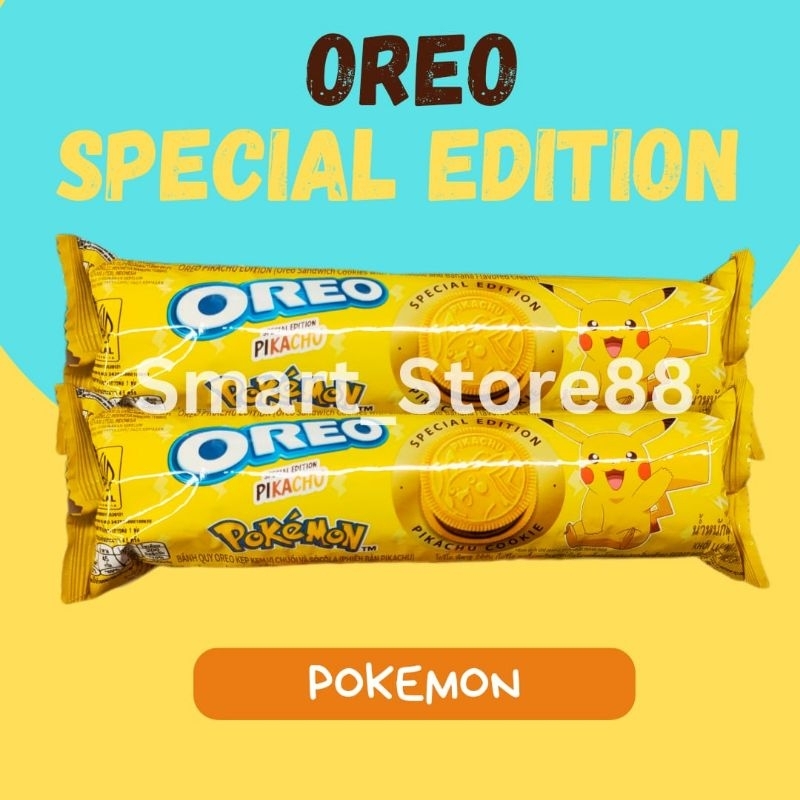 Oreo POKEMON SPECIAL EDITION ROLL 119GR | Shopee Malaysia