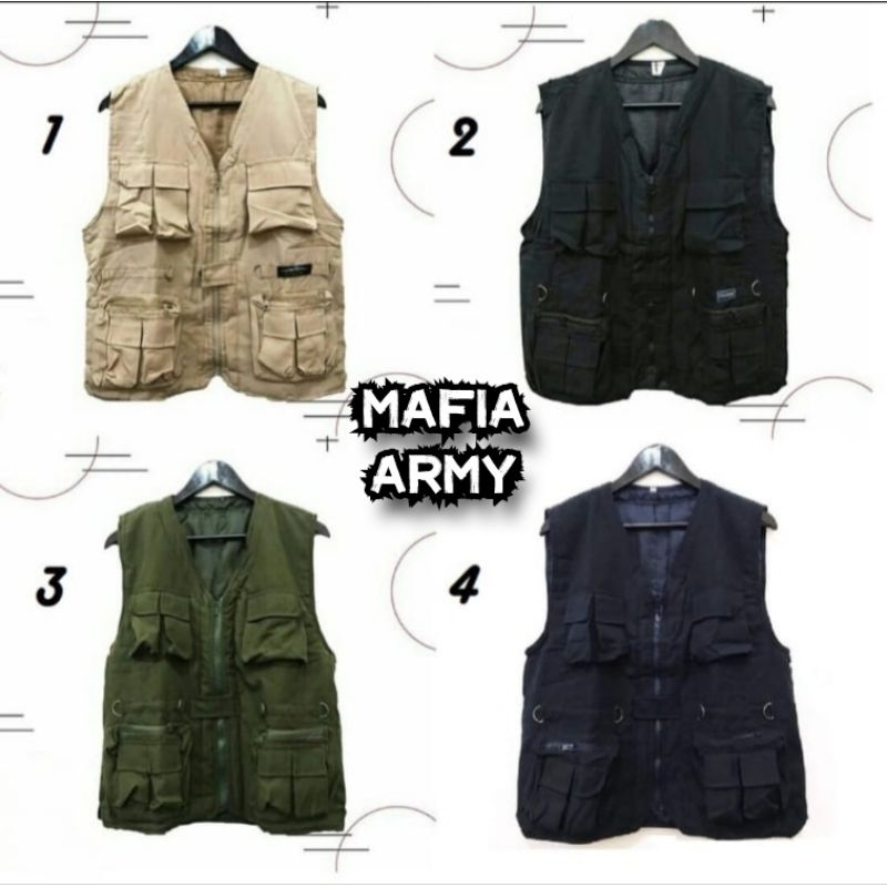TACTICAL VEST 511 OUTDOOR MULTIFUNCTION / CARGO VEST WITH MANY POCKETS ...