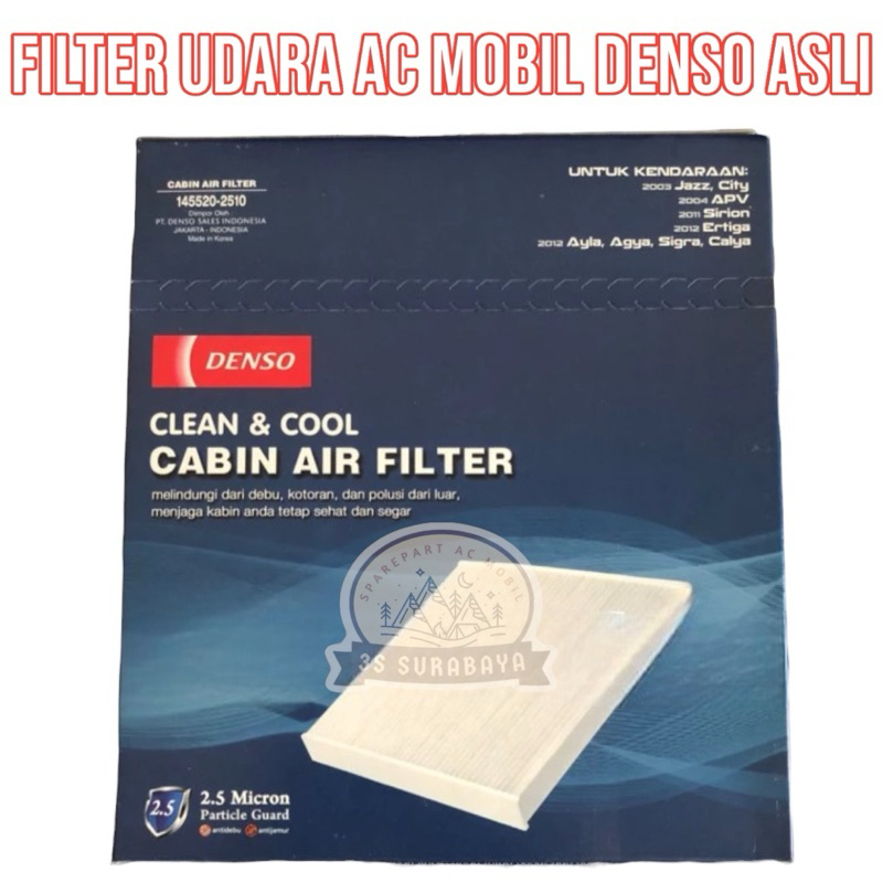 Cabin Air Filter Original Denso Car Ac Filter Jazz City Apv Sirion ...