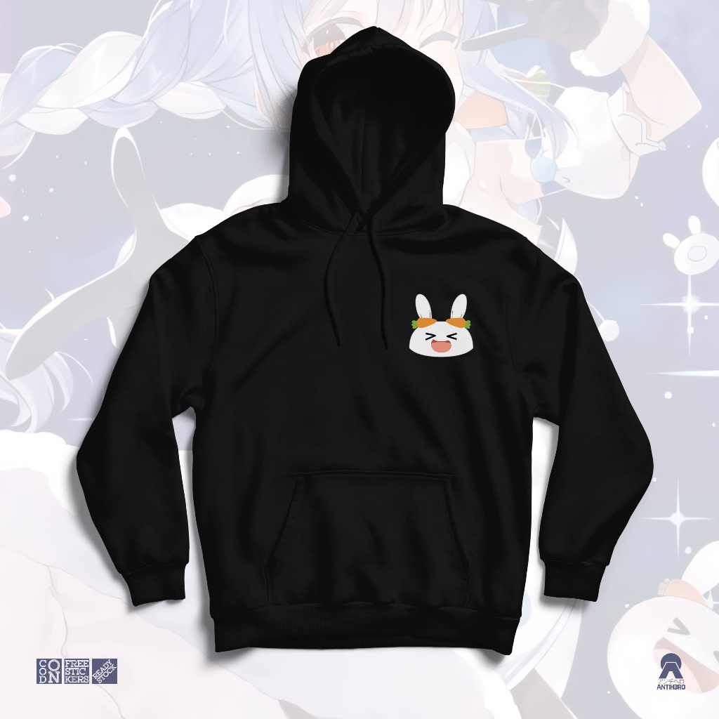 Hoodie Usagi Usada Pekora Peko Hololive Holo JP Rabbit Vtuber Streamer ...