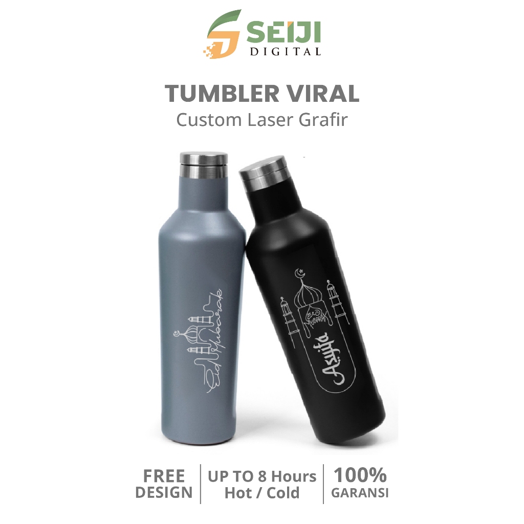 Tumbler Custom Viral Laser Engraved Souvenir/Promotional Print Name ...
