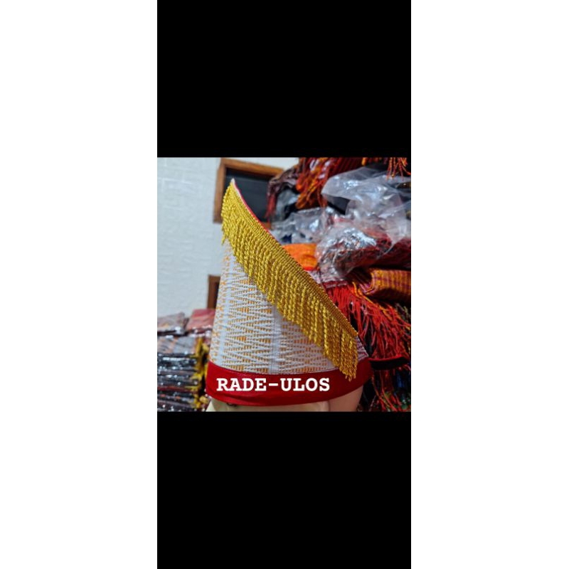 Pucca BATAK Hat/Gold Tassel Hat/Bridal Hat/Party Hat | Shopee Malaysia