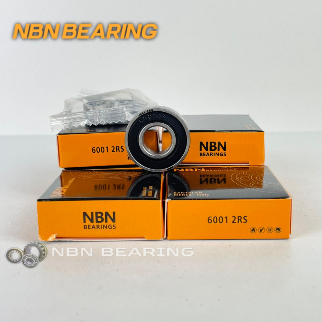 BEARING BEARING 6001 2RS 12x28x8 mm NBN Official Original | Shopee Malaysia