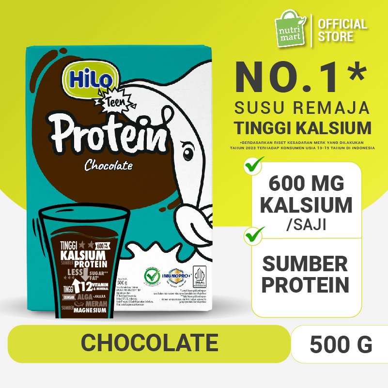 Hilo Teen Chocolate 500gram - High Calcium Low Fat Milk | Shopee Malaysia
