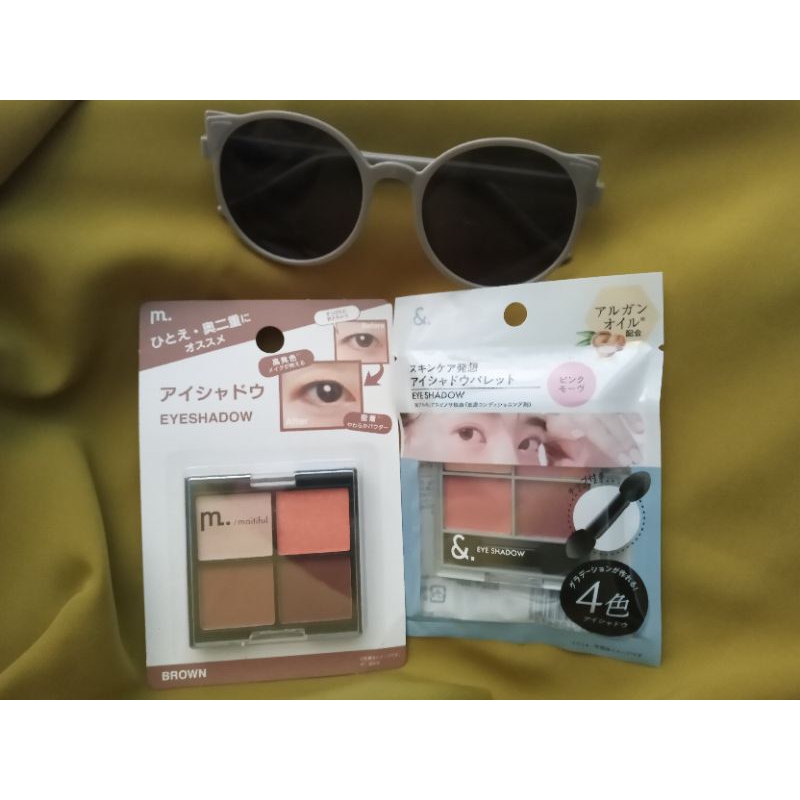 Daiso Moitiful Eyeshadow/Daiso Tokyo UR Glam Eye Color Palette/&Eyeshadow | Shopee Malaysia