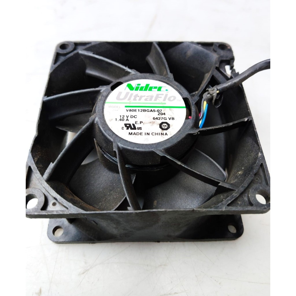 Nidec Brushless Dc Fan 12v 1.4A 8x8x3.8cm Rpm11000 | Shopee Malaysia