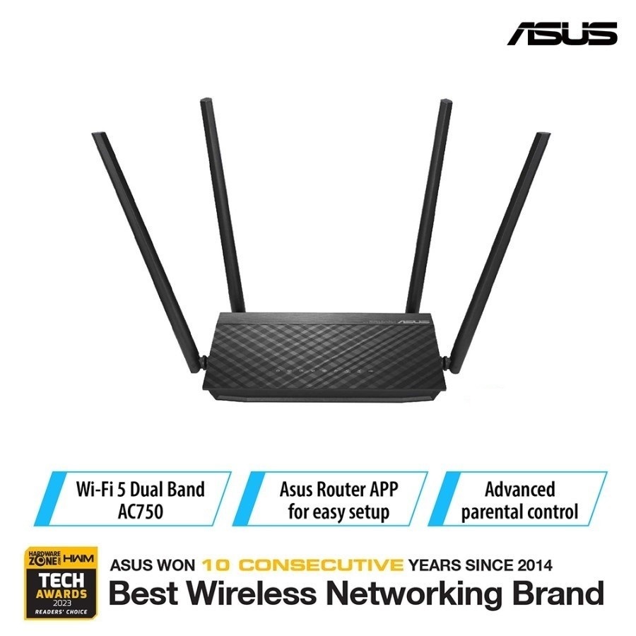 Asus RT-AC750L Dual Band AC750 WiFi Router | Shopee Malaysia