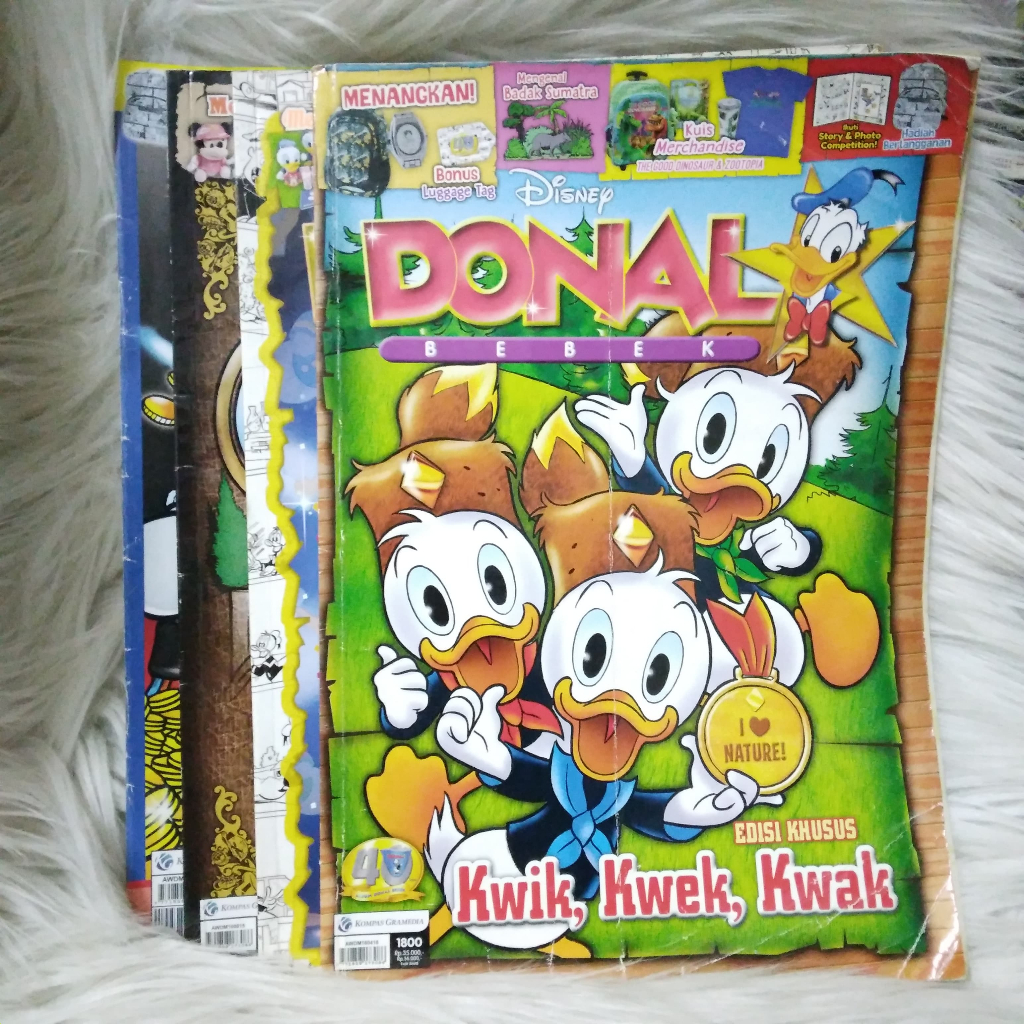 Disney Children's Comic: DONAL Duck - GRAMEDIA Compass | Shopee Malaysia