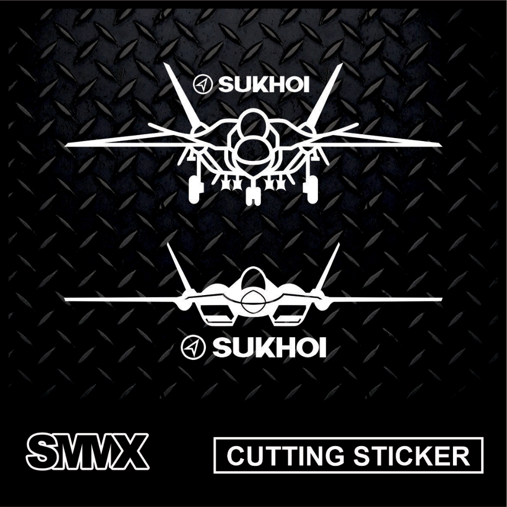 Sukhoi T-50 PAK FA Jet Fighter Plane Cutting Sticker | Shopee Malaysia