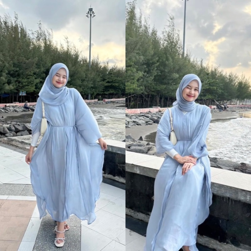 SHIMMER KAFTAN EID 2025|NARAYA SHIMMER KAFTAN | ABAYA DRESS SET ...