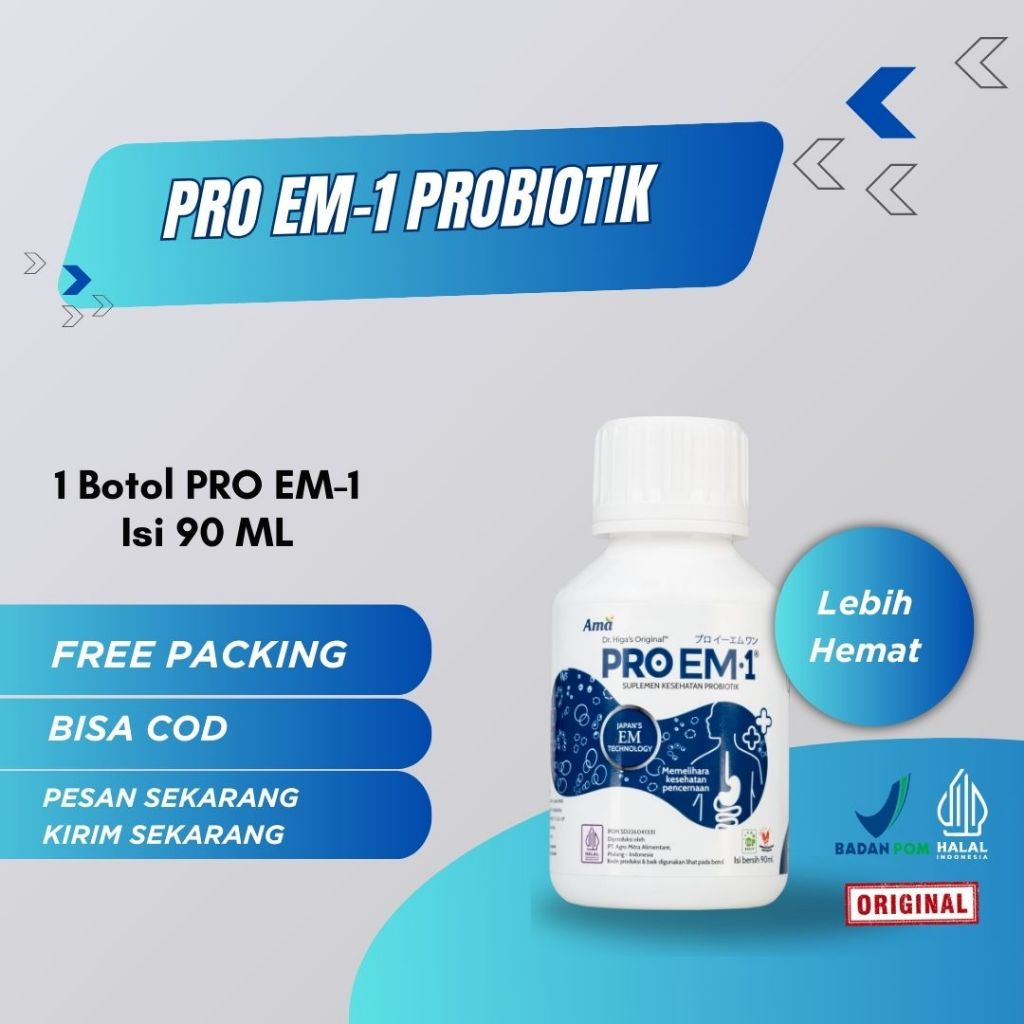 Pro EM-1 Natural Probiotic 100% Original I ED OKtober 2025 I Small ...
