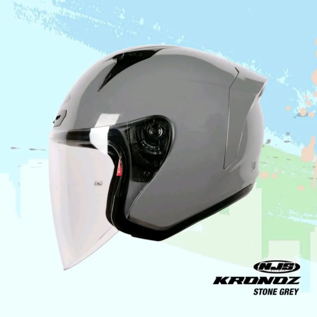 Njs KRONOZ HELMET + 3D SPOILER (ORIGINAL FULL SET) | Shopee Malaysia