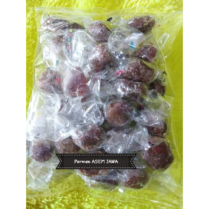 Tamarind candy 250gr-round tamarind candy-original Javanese tamarind ...