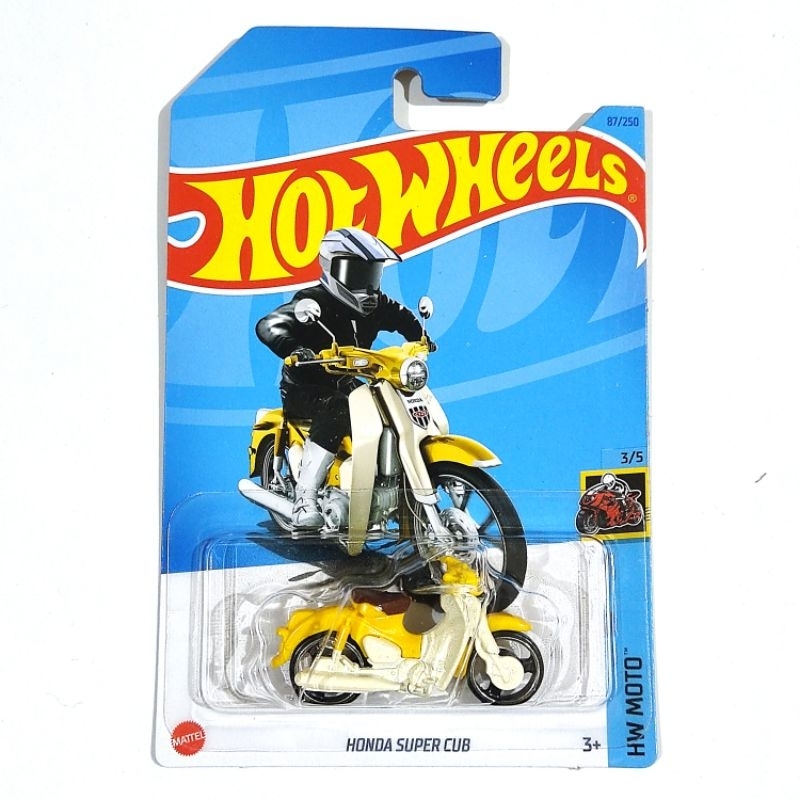 Hot Wheels Honda Super Cub Yellow - Q2023 | Shopee Malaysia