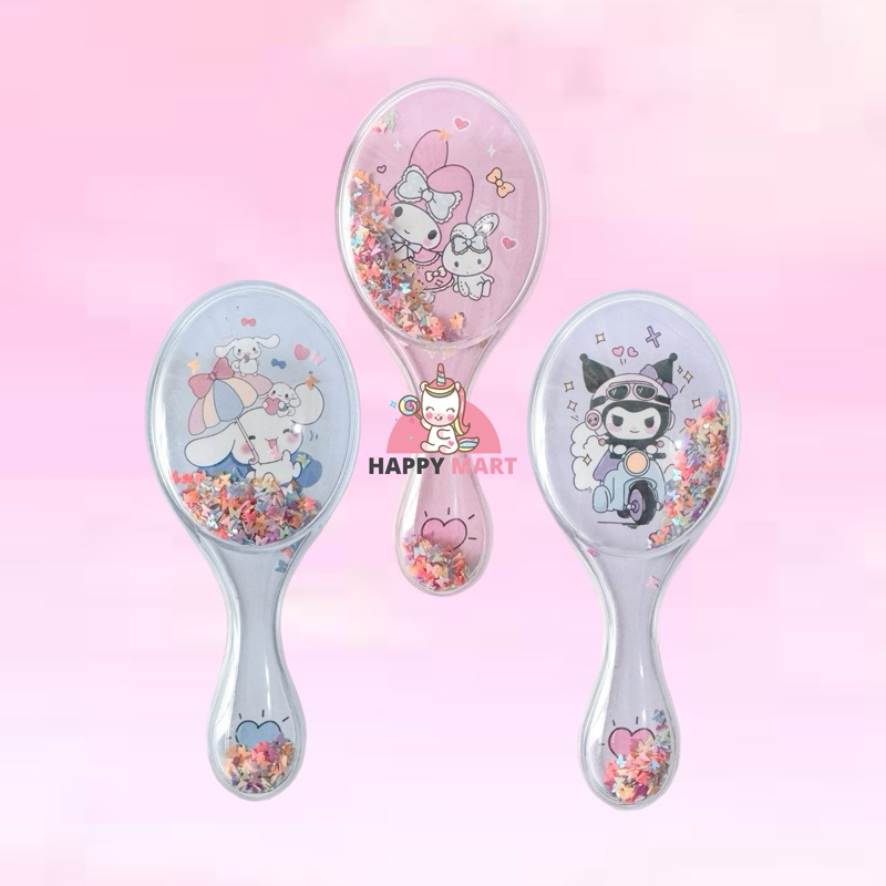 Sanrio kuromi/melody/cinnamoroll motif small oval Comb | Shopee Malaysia