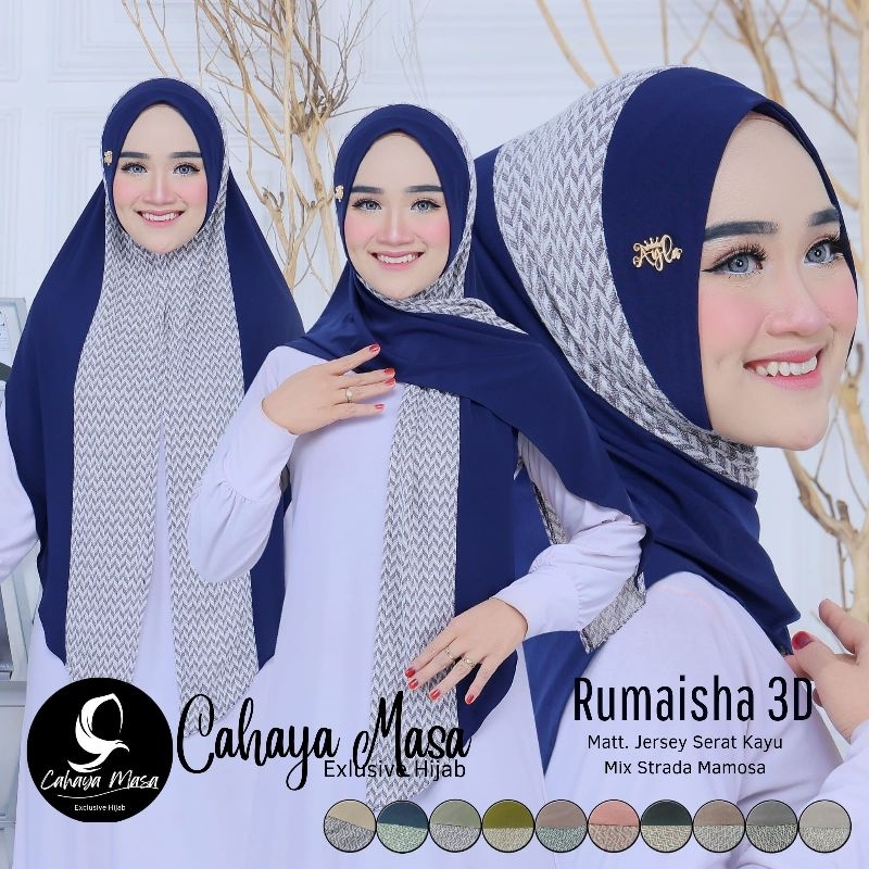 RUMAISHA-Instant Triangle Hijab Non Pet Malay Jersey Mix Mamosa by Cahayamasa [Dzakwanhijabs ...