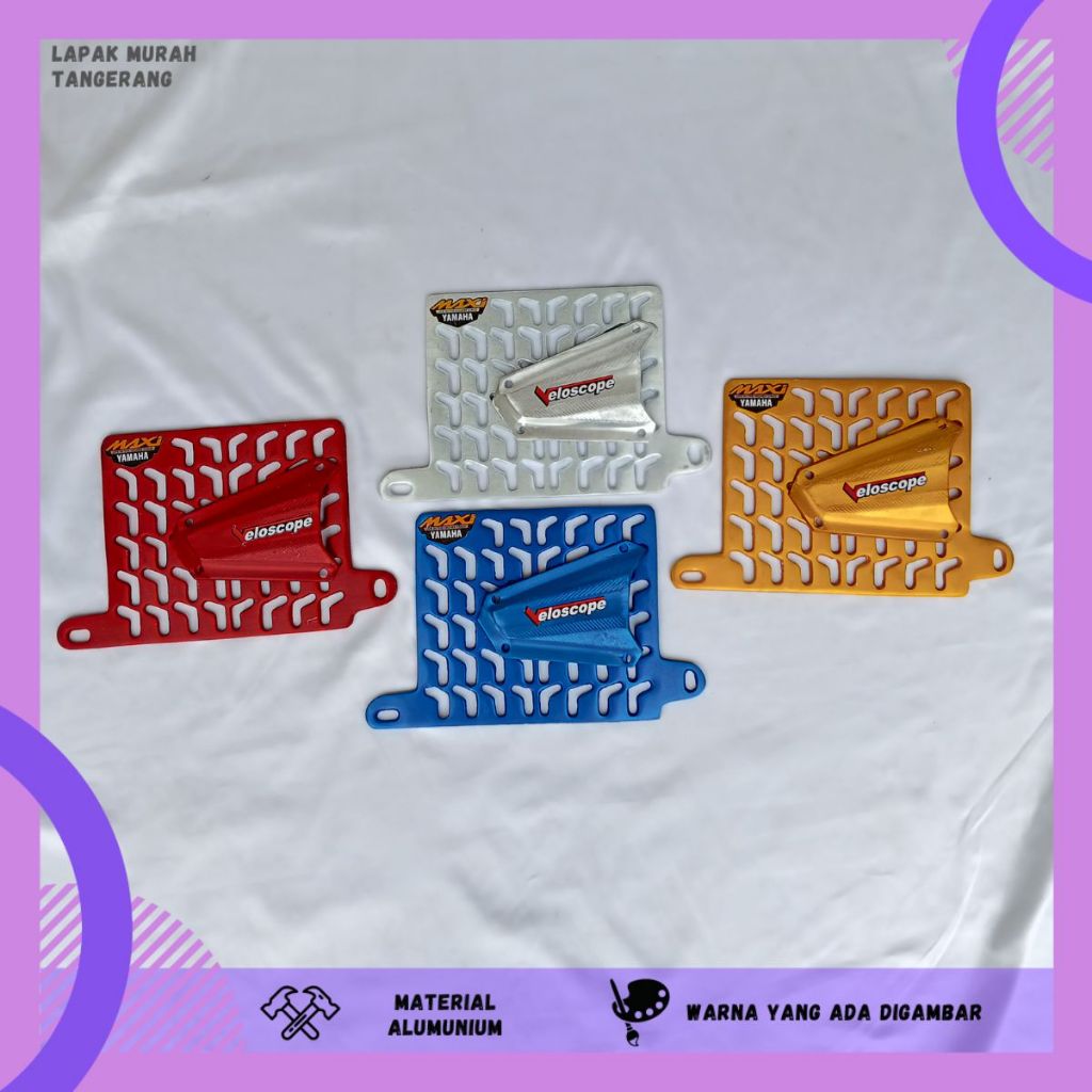 Radiator COVER NMAX OLD NMAX NEW AEROX OLD AEROX NEW LEXI 7 | Shopee ...