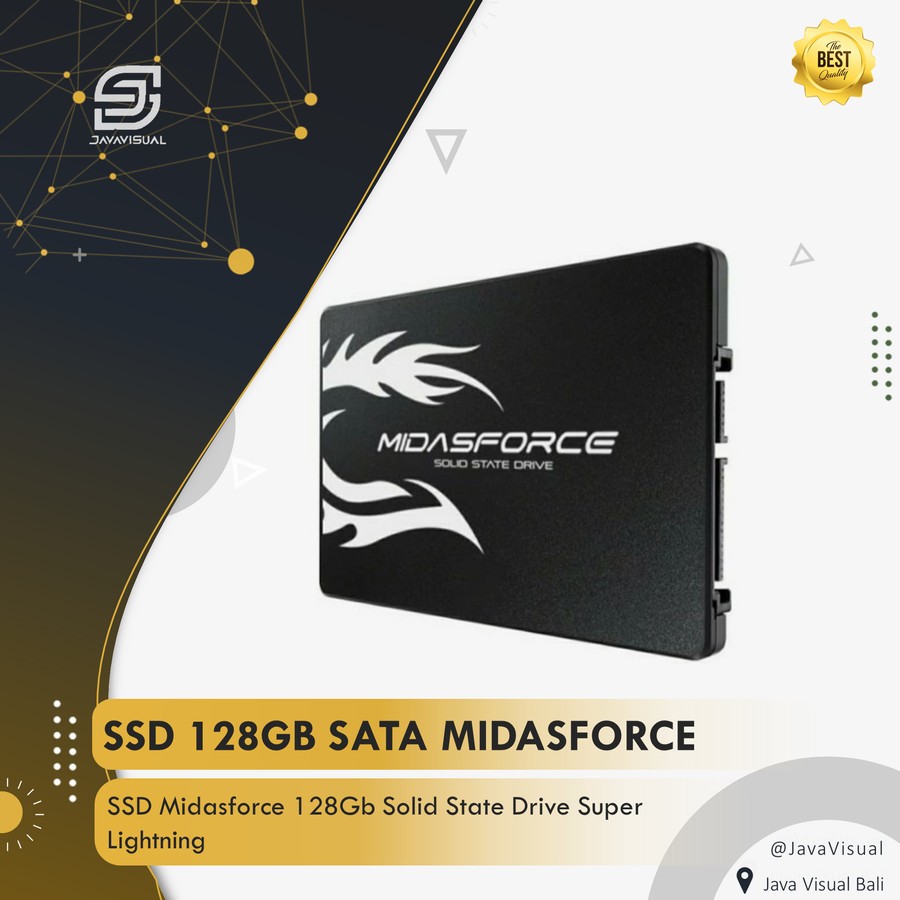 [JaVis] SSD Midasforce 128GB Solid State Drive Super Lightning | Shopee ...