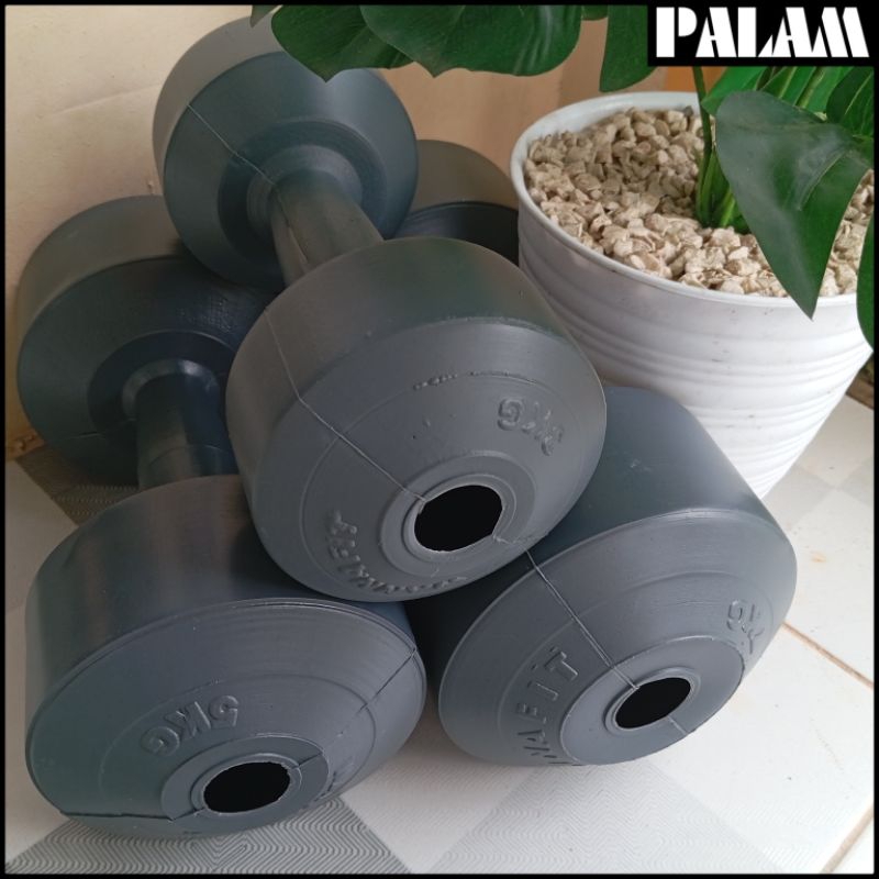 Empty dumble Barbells 3,4,5,7 And 10 kg | Shopee Malaysia