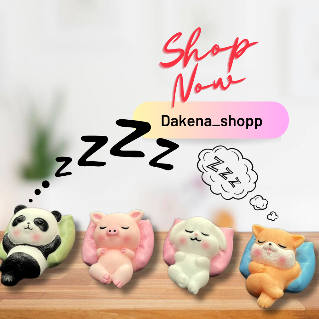 Miniature Ornaments 4 MULTI Animal Motifs/Car DASHBOARD/Cute Motifs ...